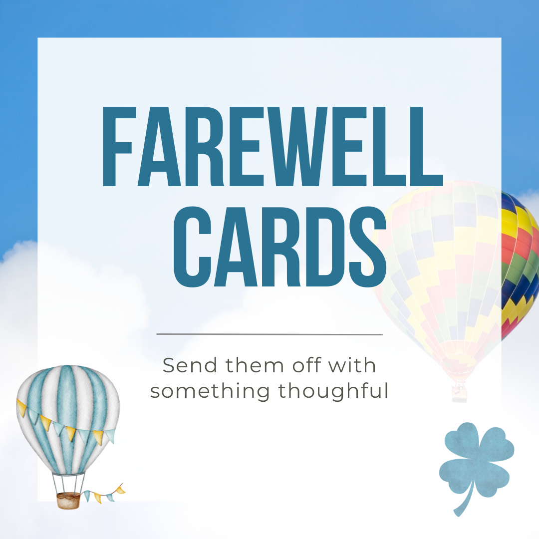 Farewell and Goodbye Cards – Del's Handmade Cards