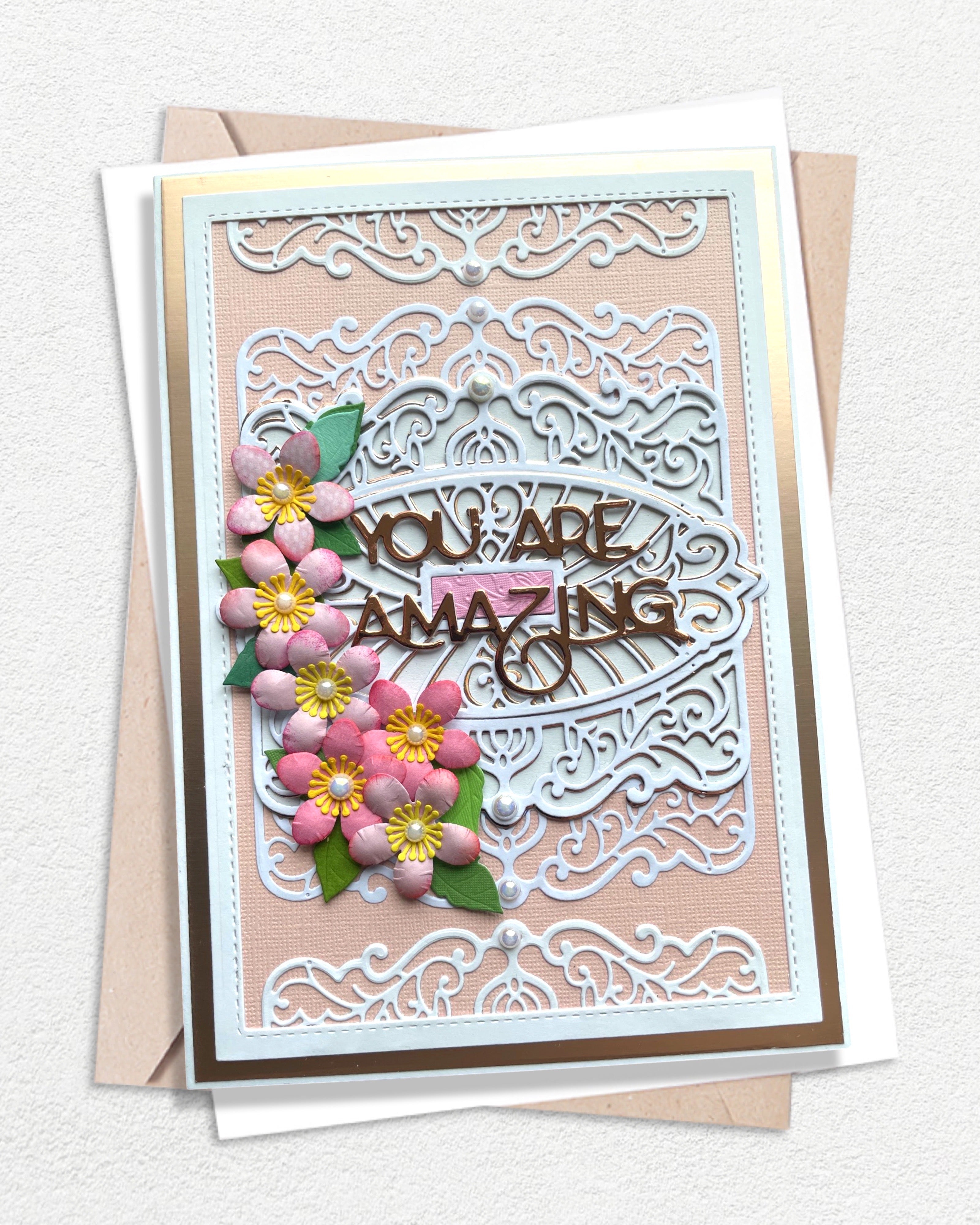 Del Cards | Luxury Handmade Card, You are Amazing – Del's Handmade Cards